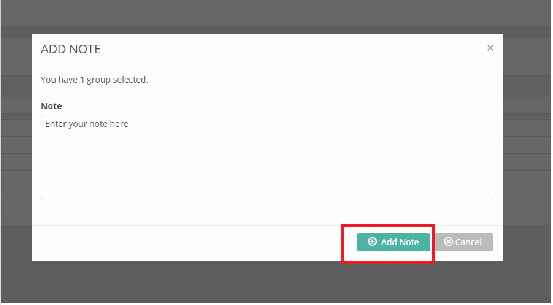 Adding Notes to a Group of Contacts – Usherpa Knowledge Center