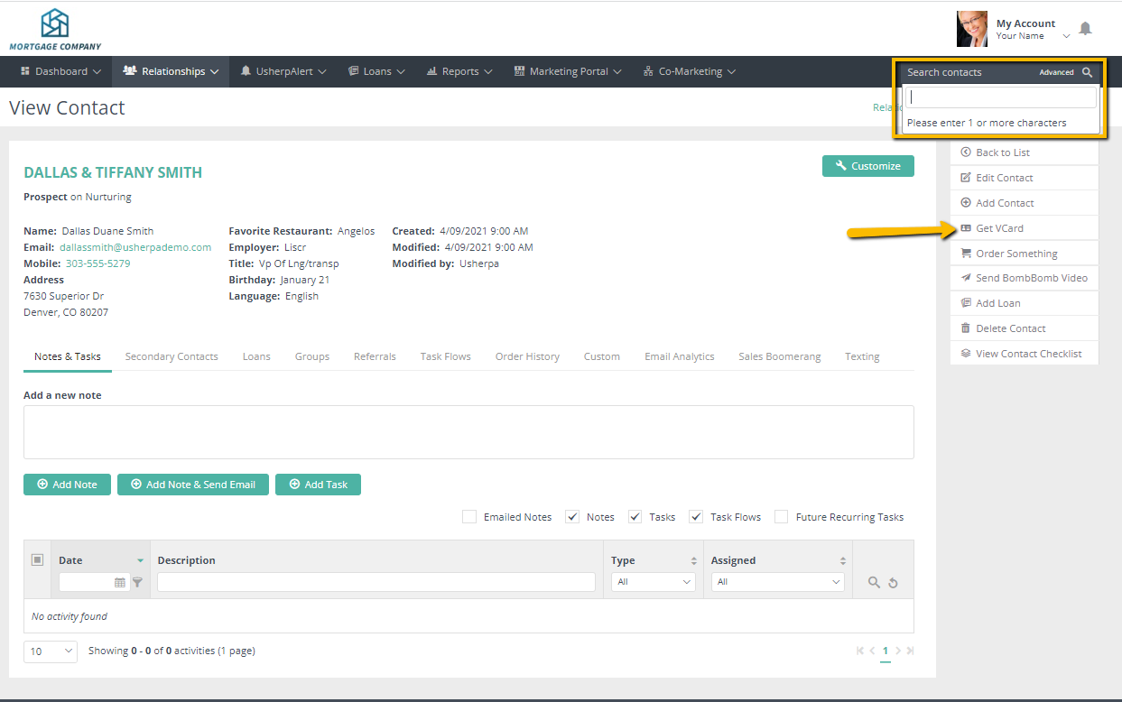 Exporting vCards from your Usherpa account to Outlook – Usherpa ...